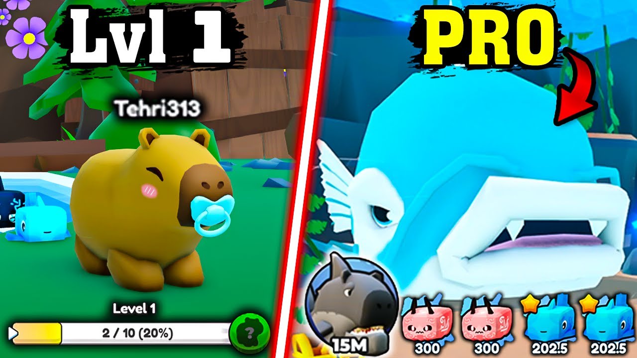 NOOB TO PRO OF NEW ROBLOX VIRAL GAME CAPYBARA EVOLUTION! - YouTube