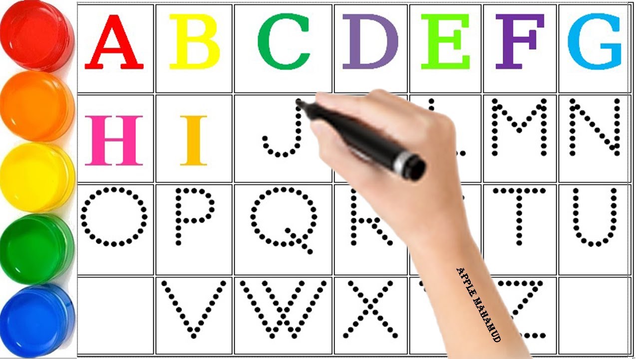 एबीसीडी, abcd, a for apple, alphabets, abc song, अ से अनार, k se ...