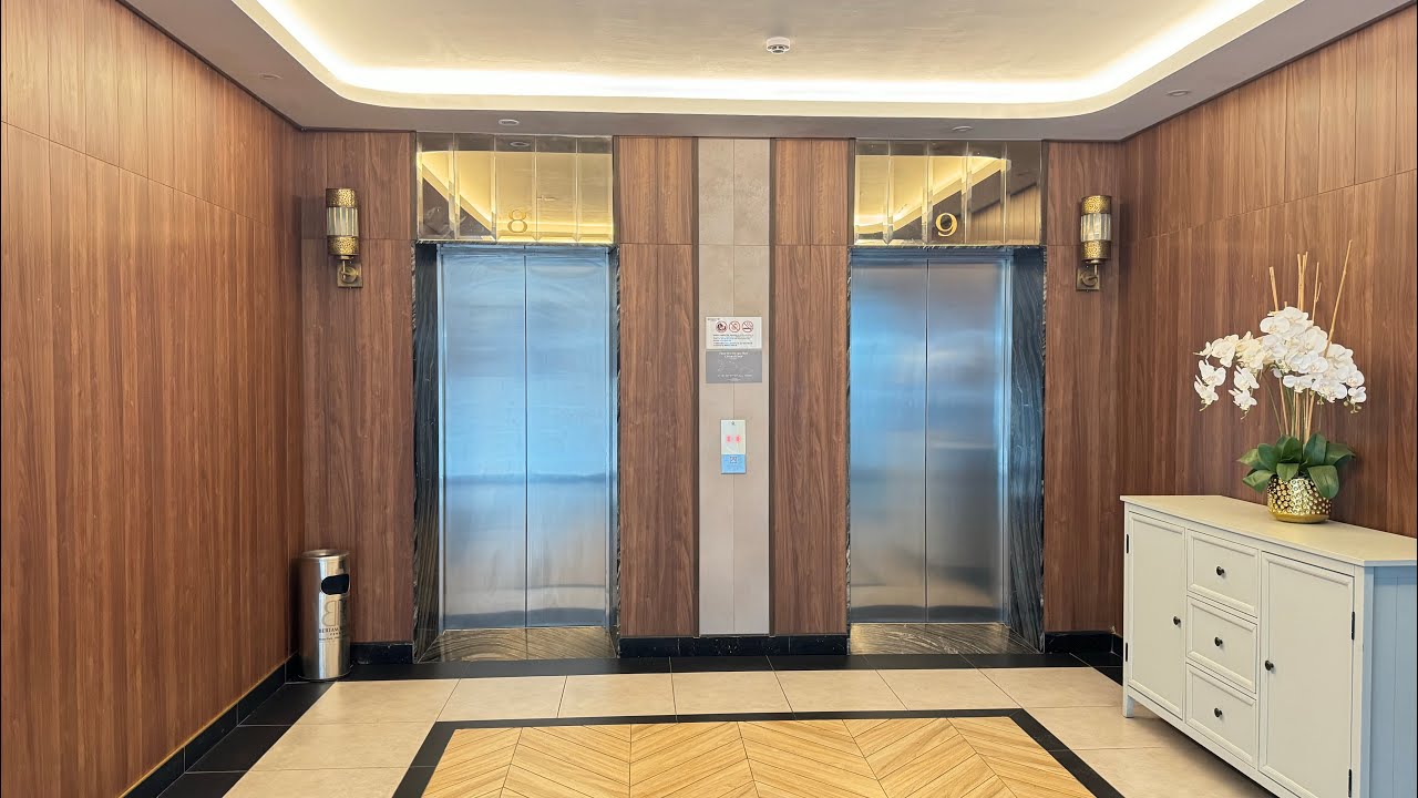 (Tower B - Lift Area 1) 2 Schindler Elevators @Scoup Water Park ...
