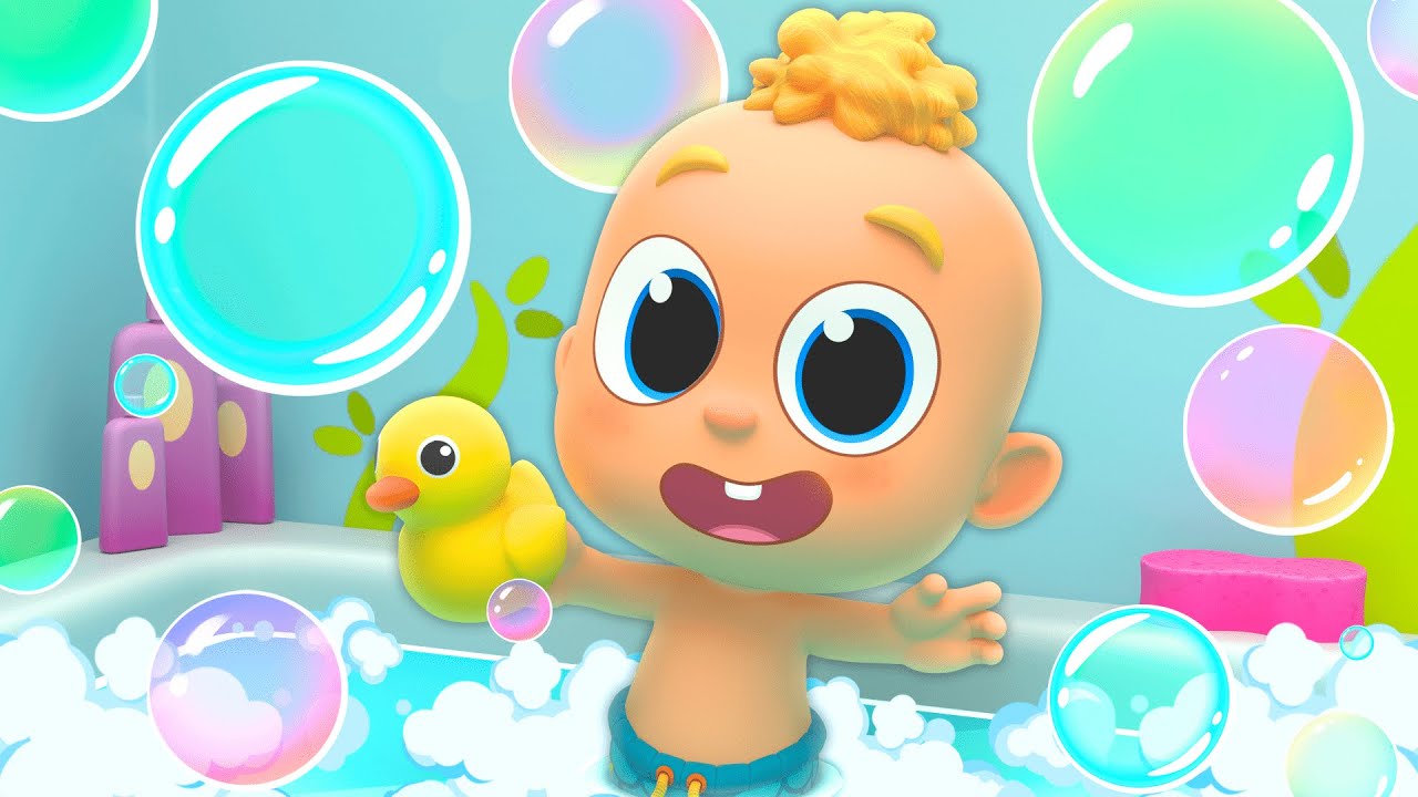 Taking a Bath Song!🛀💧 Bathtime and Bubbles with Baby Miliki - Songs ...