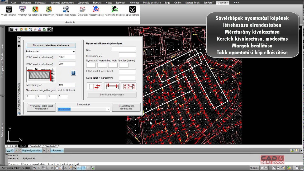 SERI AutoCAD Geodézia - YouTube