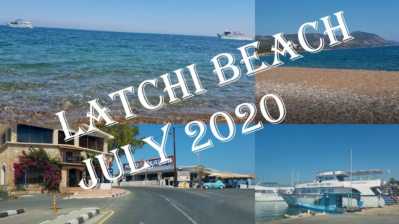 🇨🇾 Latchi Beach | Polis Chrysochous(Paphos,Cyprus) | 4K 🚗 - YouTube