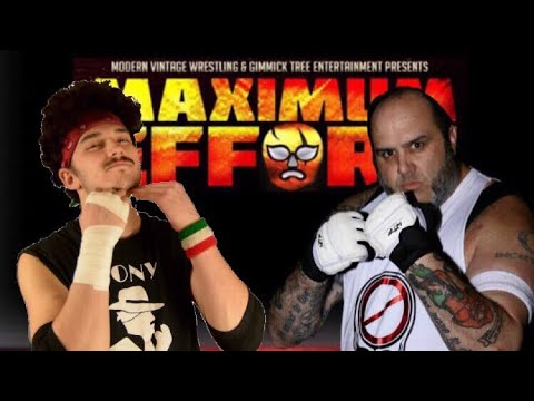 MVW Max Effort Tony Chini vs Onslaught - YouTube