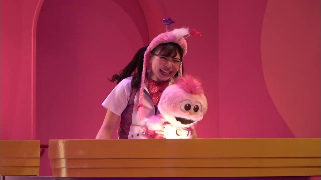 【USJ モピダン レア回】モッピー不在りかちゃんDJラッキーバージョン！！/Universal Studios Japan モッピーのラッキー・ダンス・パーティ - YouTube