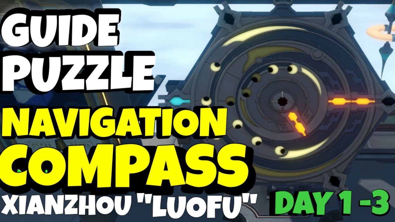 Puzzle Navigation Compass Day 1-3 | Honkai Star Rail - YouTube
