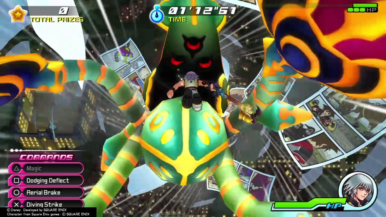 KH3D HD Speed Run - Brawlamari II - YouTube