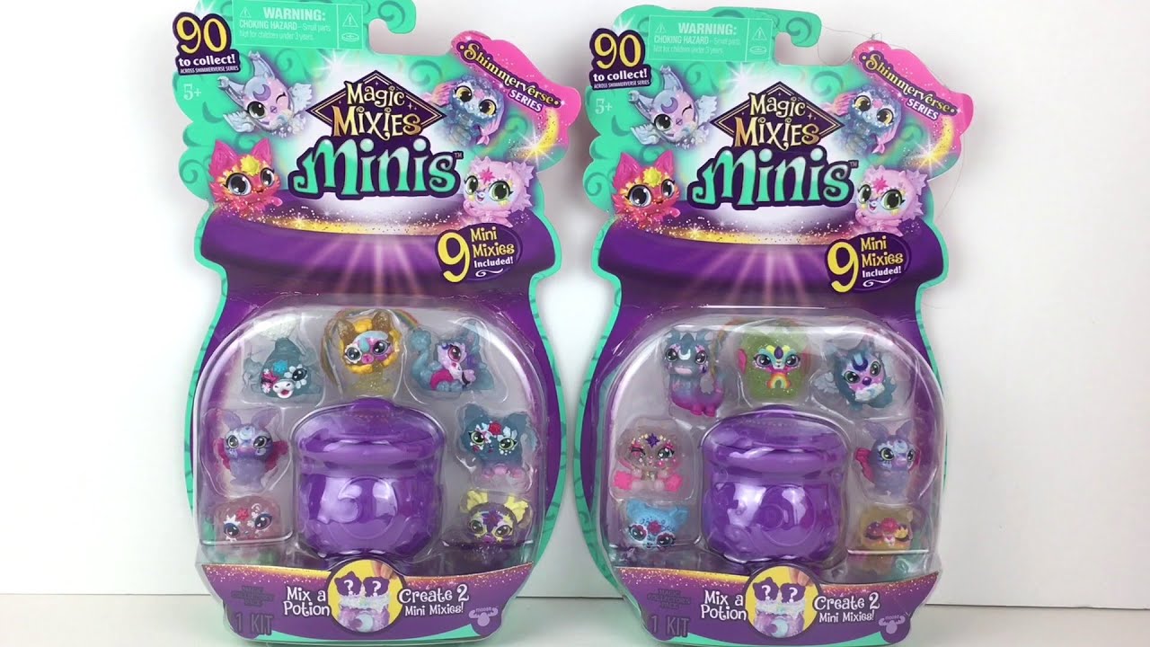 Magic Mixies Minis Shimmerverse Collector Packs with Reveal Potion ...