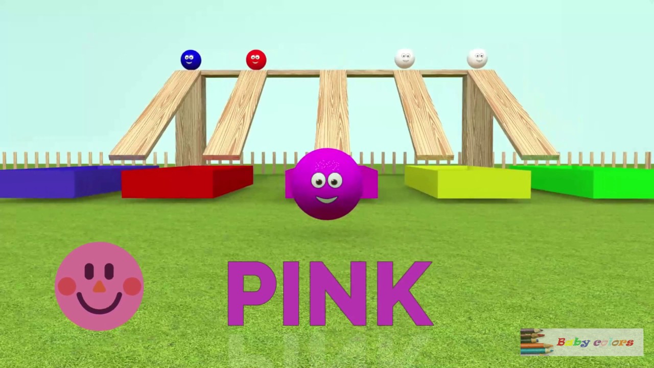 LEARNING COLOR BALLS - YouTube