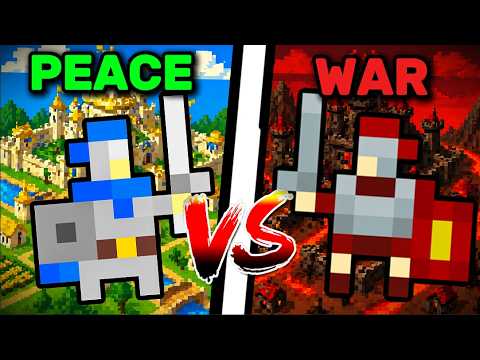 I Made 2 COMPLETELY OPPOSITE Kingdoms Fight!