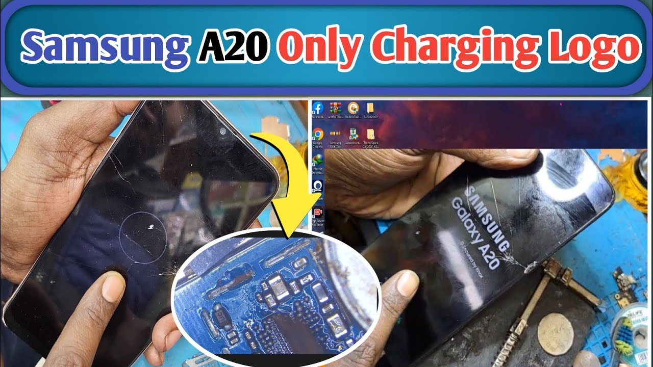 Samsung A20 Dead Solution | Samsung A20 Charging Logo Only | Dead Phone ...