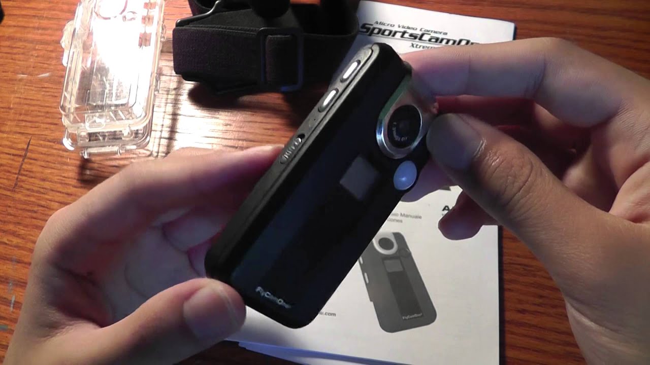 FlyCamOne Extreme Sports Action Camera First Look: - YouTube