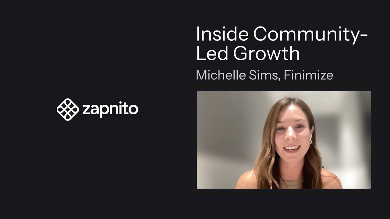 Inside Community Led Growth | Michelle Sims, Finimize - YouTube