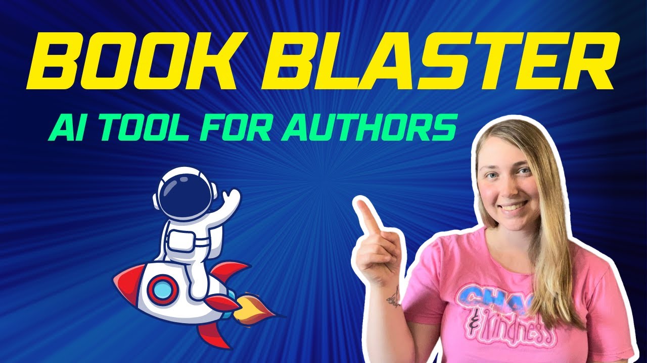 BOOK BLASTER - NEW AI TOOL FOR AUTHORS - YouTube