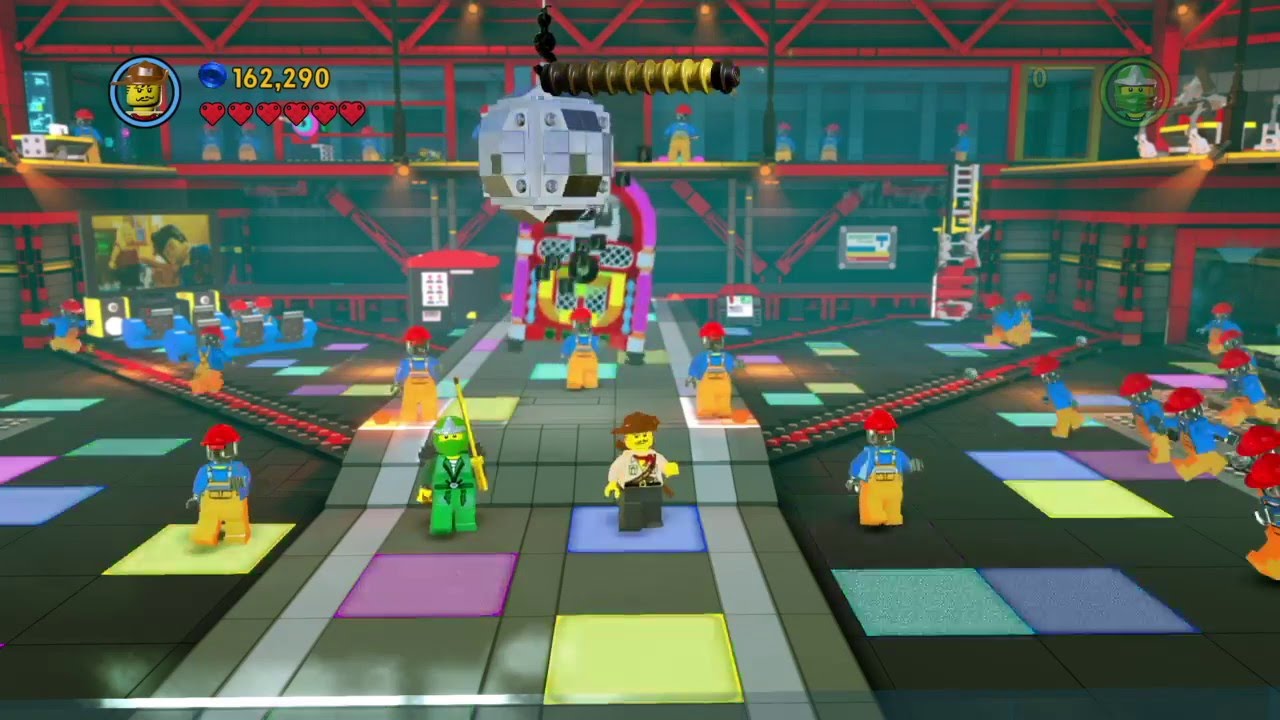 Everything is Awesome - The LEGO Movie Videogame DANCE MINIGAME! - YouTube