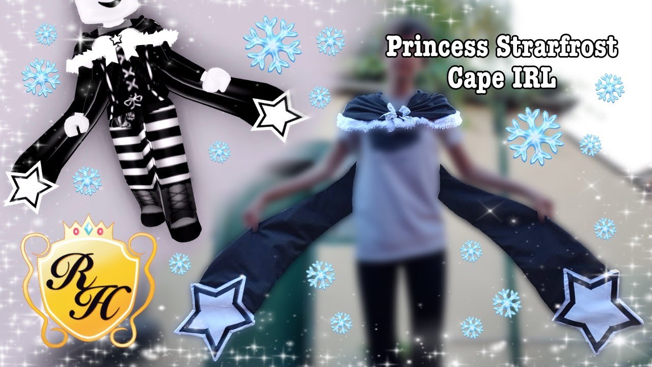Princess Starfrost Cape IRL || Royale High Cosplay - YouTube