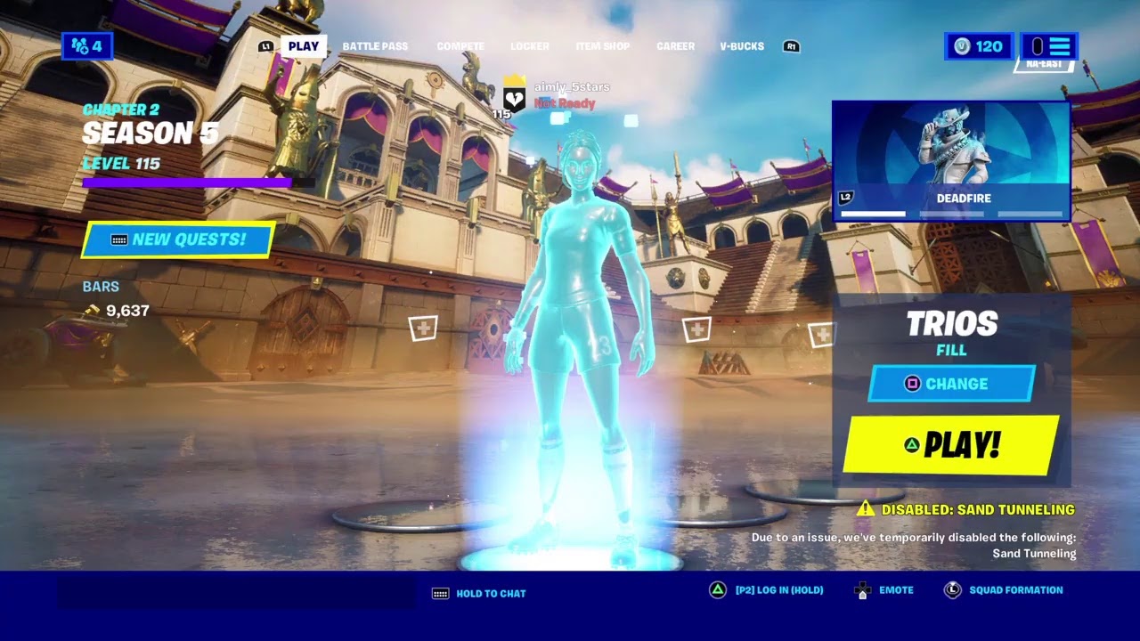 Playing Fortnite Chilli - YouTube