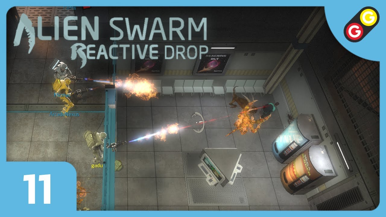 GG - Alien Swarm : Reactive Drop - Let's Play #11 Nous sommes des héros ...
