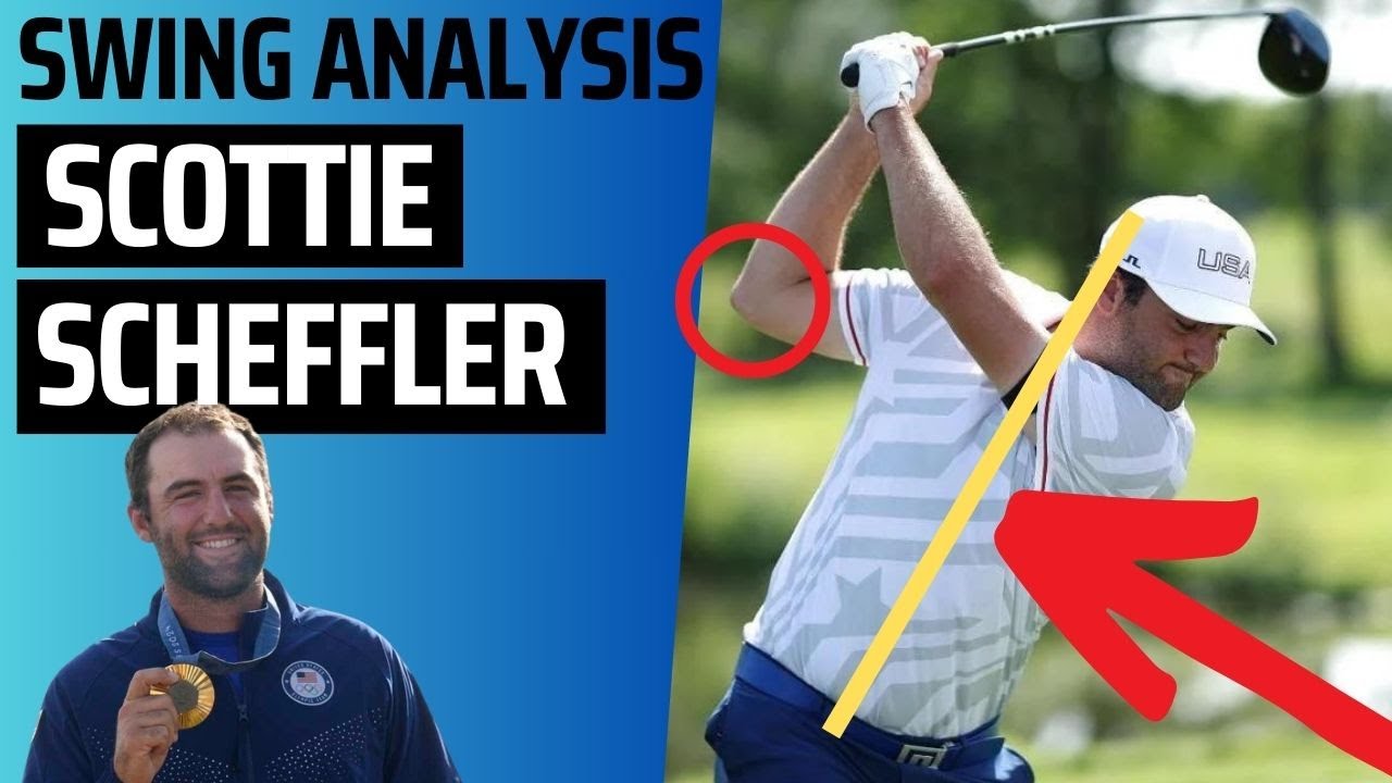 Scottie Scheffler Olympic Champion Swing Analysis Slow Motion - YouTube