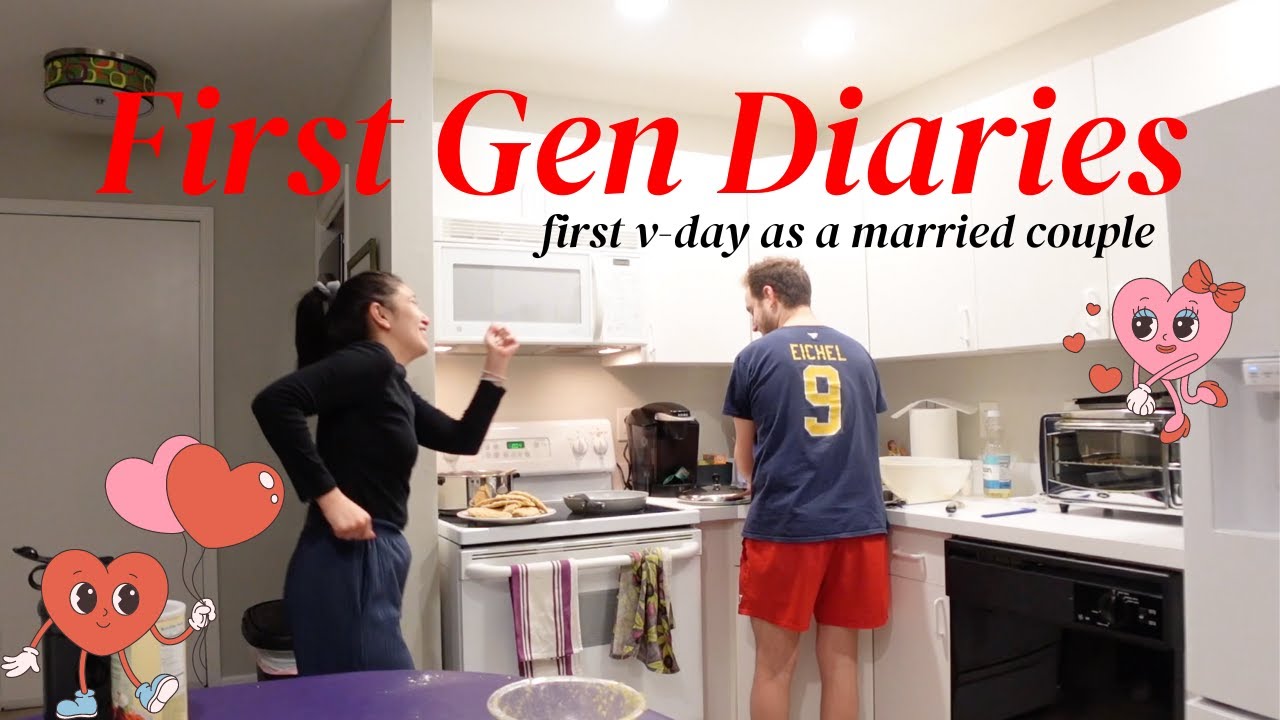 First Gen Diaries: valentine's day during a no spend challenge - YouTube