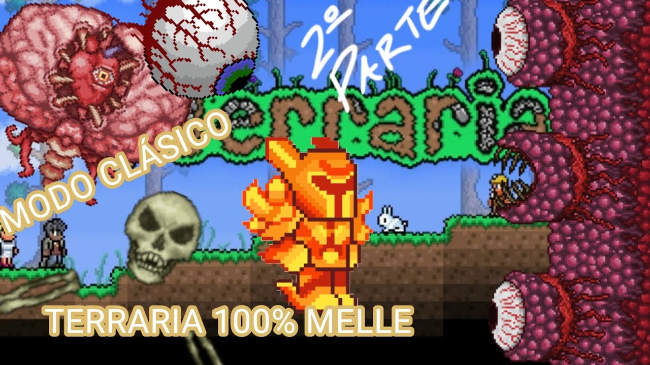 Terraria 100% Melee En Modo Clásico - Parte 2 y final - YouTube