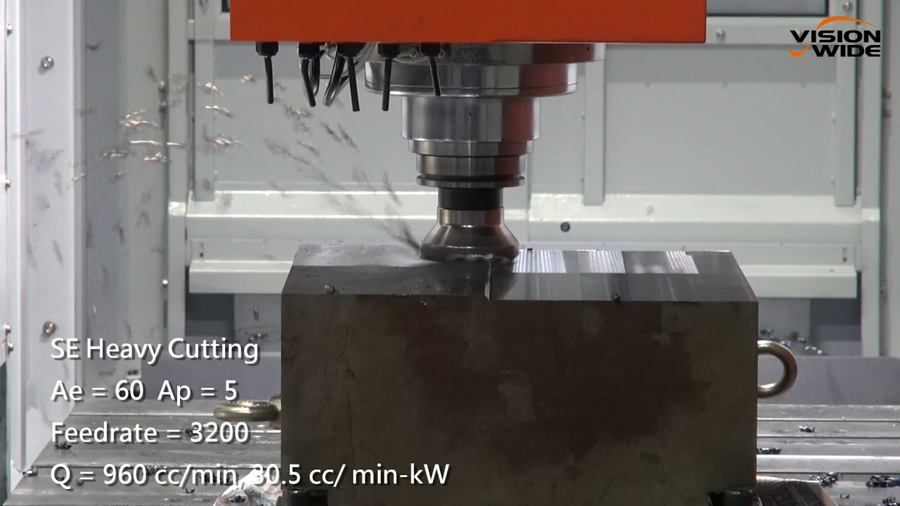 SE Series-Heavy Cutting SE重切削【Vision Wide CNC milling machine center ...