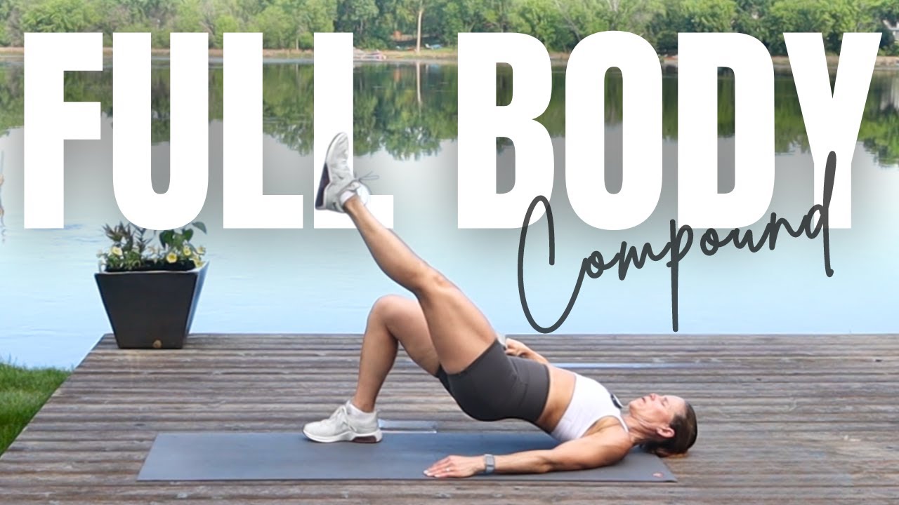 40 MIN Full Body FAT BURN Compound | NO JUMPING - YouTube