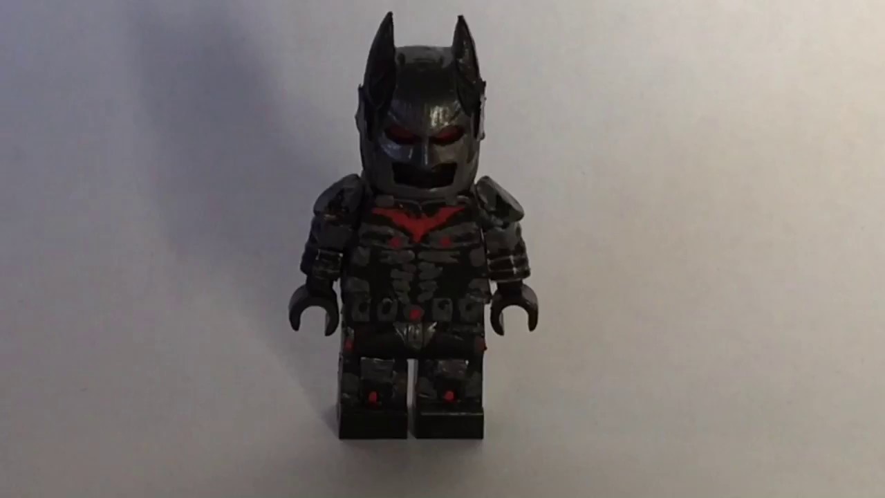 Lego Custom Arkham Knight Batman Beyond Showcase | First Sheet Metal ...
