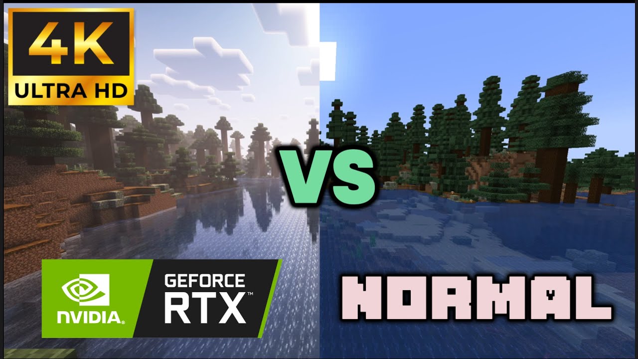 Best Realistic Shaders Vs Normal Minecraft / 2050 Vs 2024 #minecraft # ...