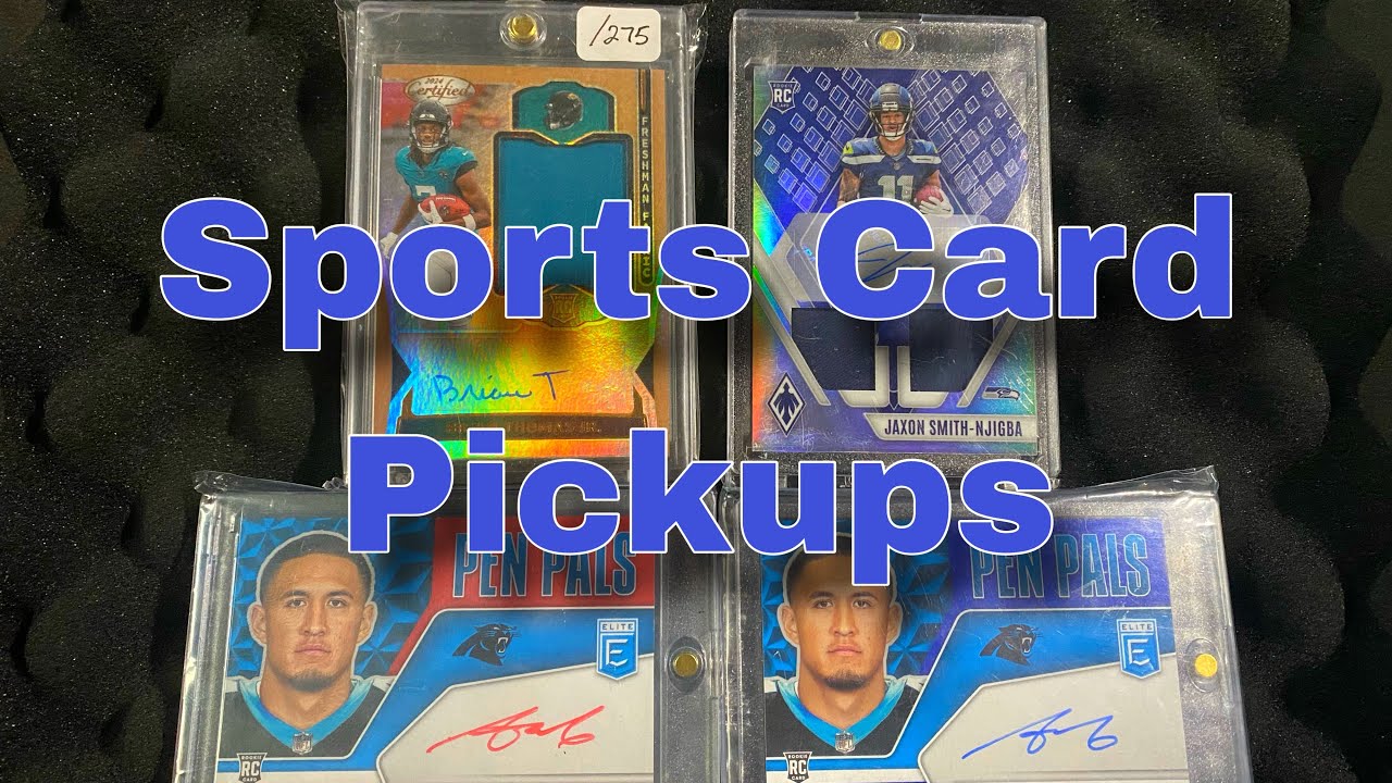 Our INSANE Recent Sports Card Pickups 🤯 - YouTube