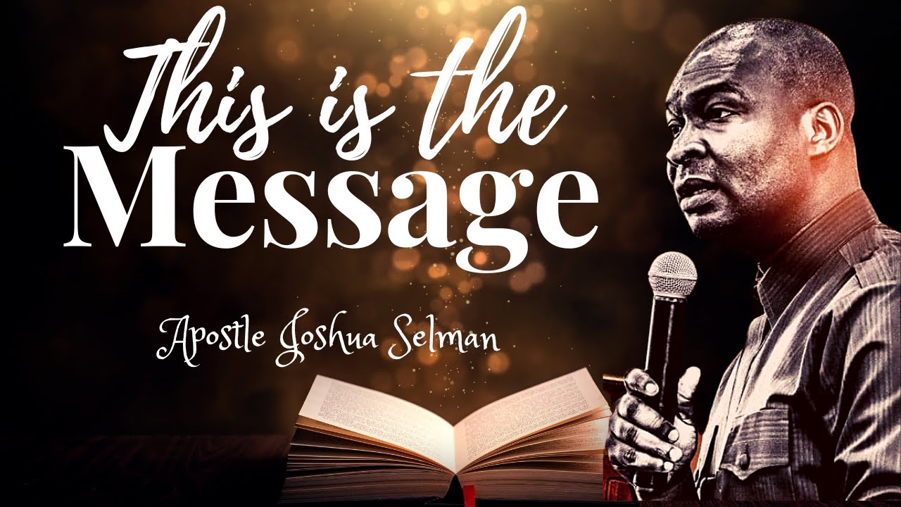 THIS IS THE MESSAGE: APOSTLE JOSHUA SELMAN||KOINONIA 12TH MARCH 2O23 ...