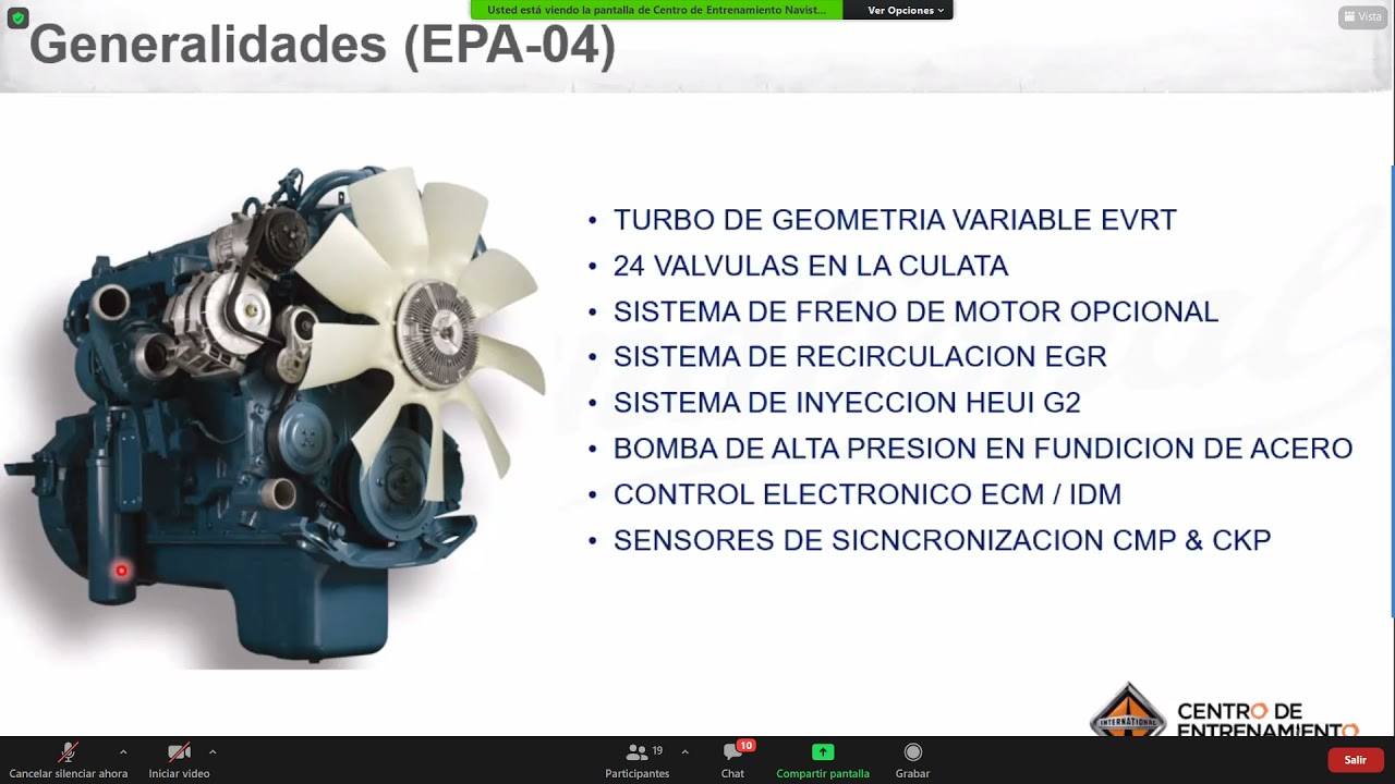 International Motor DT-466 - YouTube