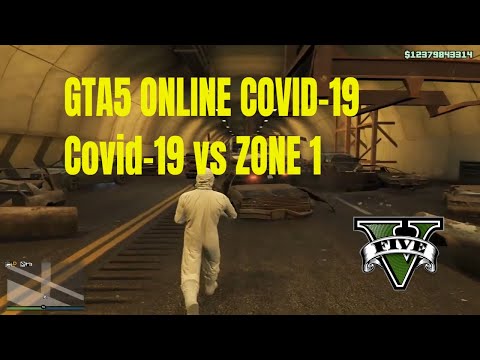 Covid-19 is downtown in GTA5 HOLDING OFF PEOPLE FORM COMING INTO ZONE 1 ONLINE GAMEPLAY