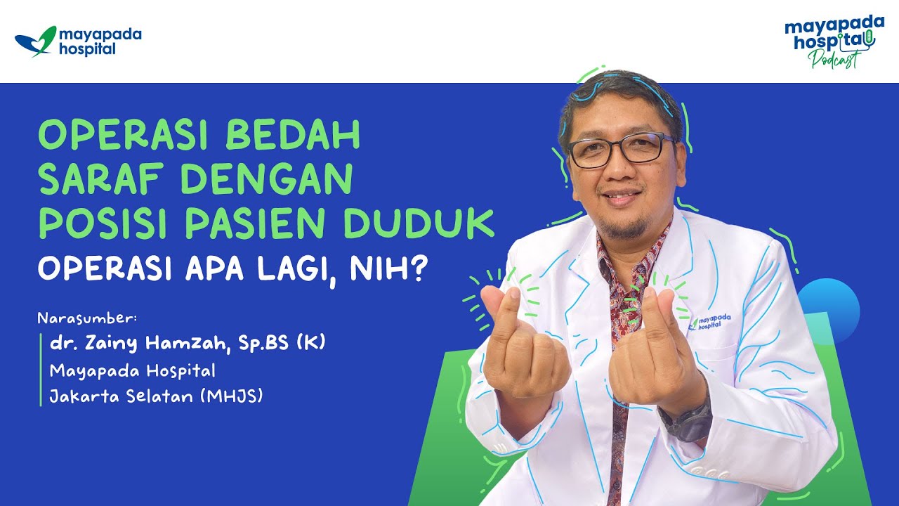 BUKAN HANYA TIDURAN, OPERASI BEDAH SARAF JUGA BISA DILAKUKAN DENGAN ...