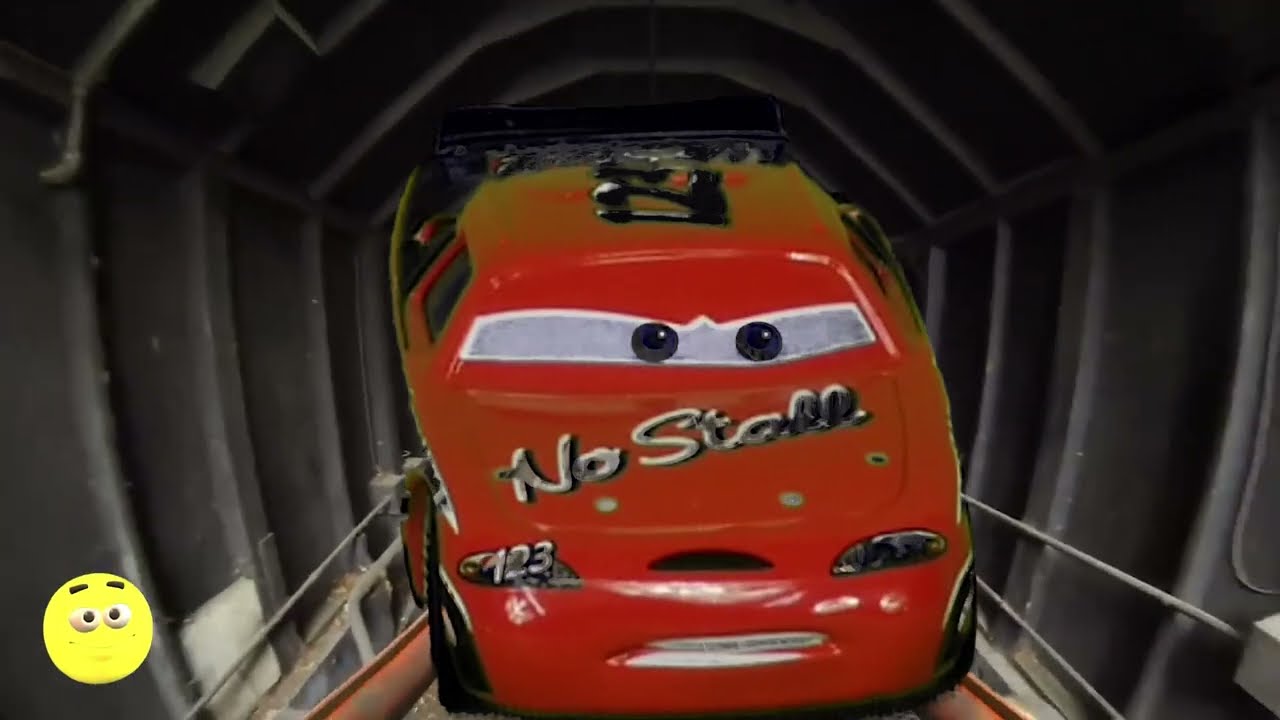 No Stall 123 Lightning McQueen Friend Disney Cars Super Fast Roller ...