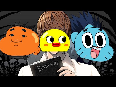 If death note was in The Amazing World Of Gumball
