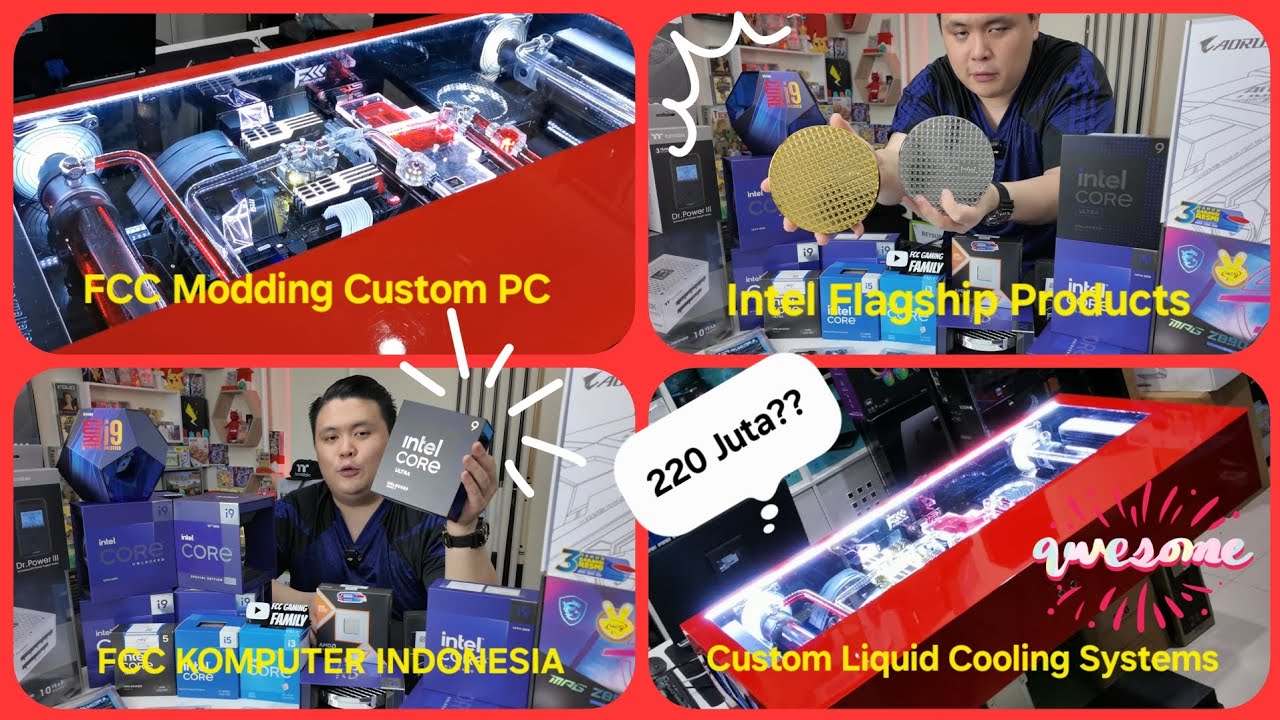 Custom PC 220 Juta?? Intel Flagship Processor Preview 2017-2025 FCC ...