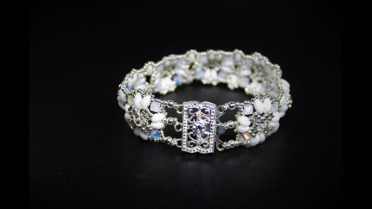 Silver Super Duo Bracelet - YouTube