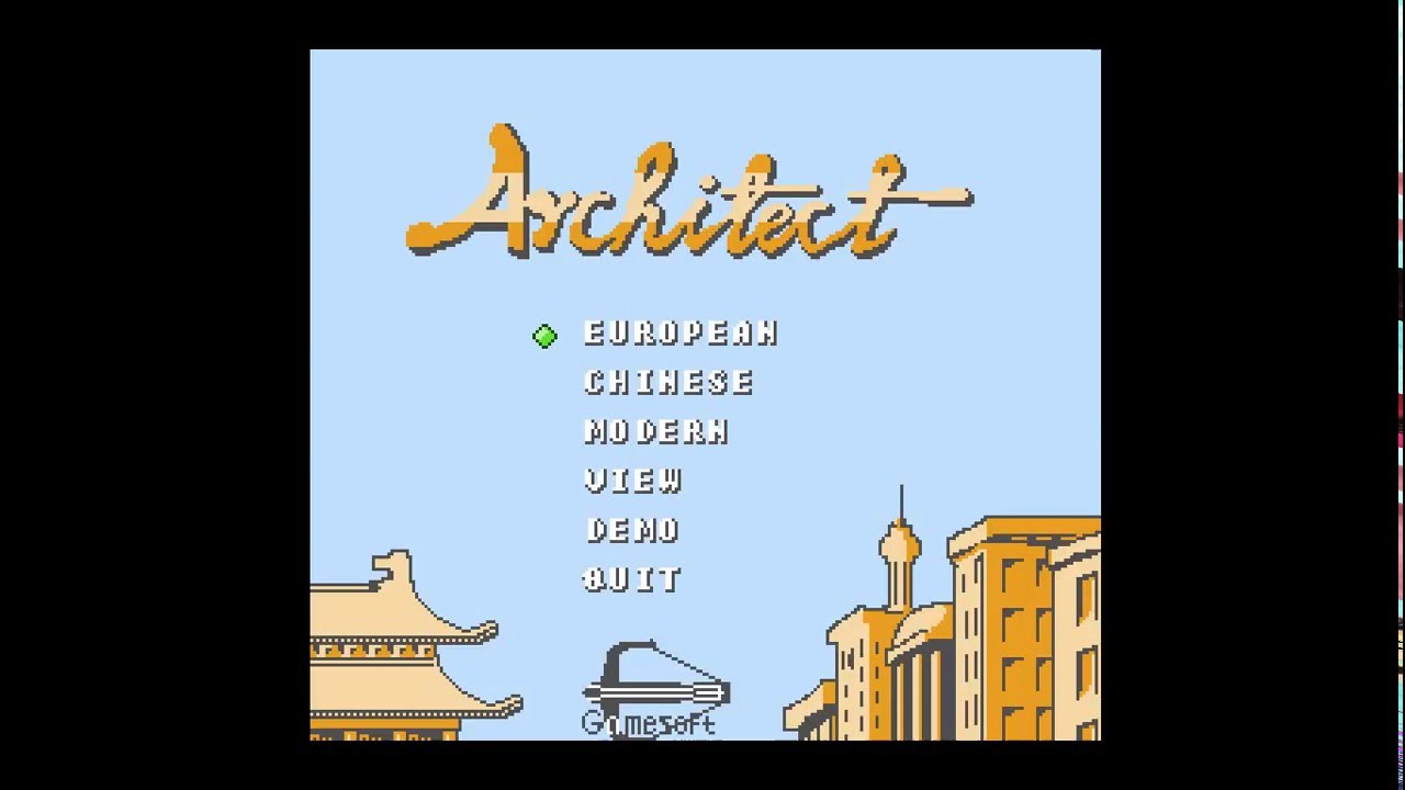 Architect for Dr. PC Jr. [NES Nintendo Dandy] (1990) gameplay - YouTube