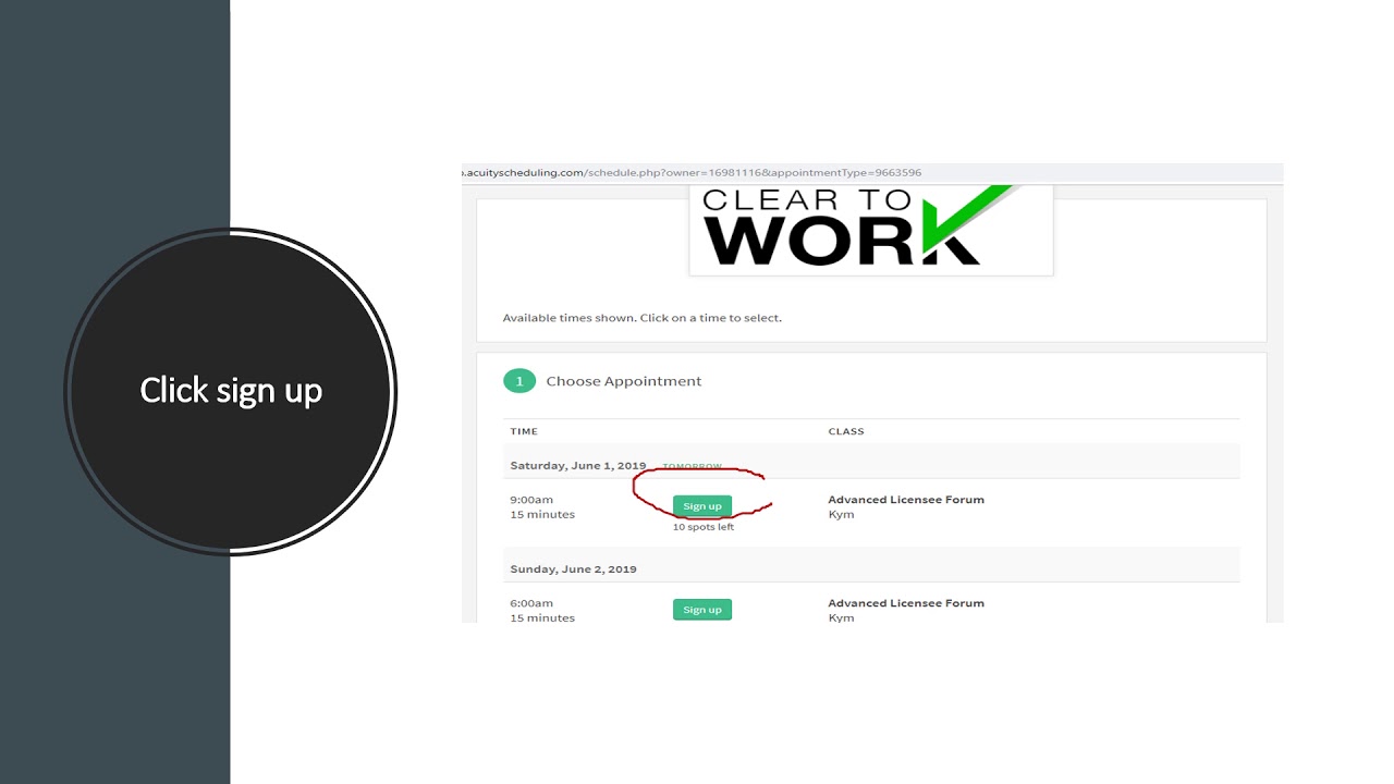 How to book into a forum discussion - YouTube