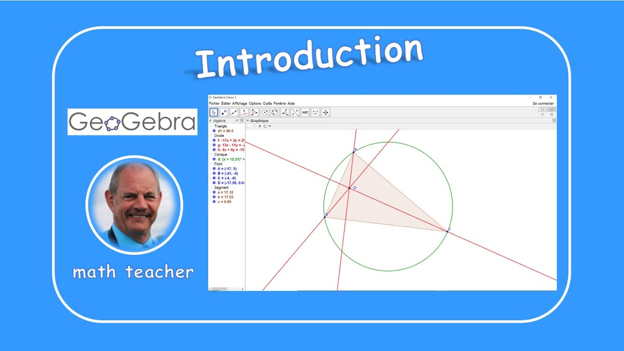 GeoGebra 001 Introduction - YouTube