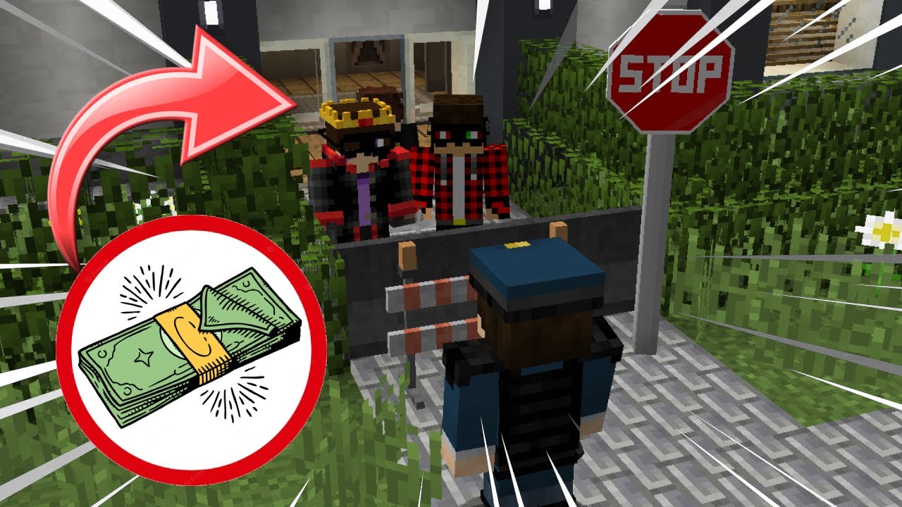 😱ROBAMOS EL NUEVO BANCO DE RANDOM CITY EN MINECRAFT RANDOM💵 - YouTube