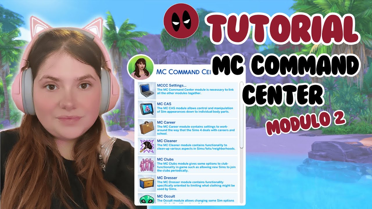 Usar MC COMMAND CENTER 💻~ MODULO 2 'MC CAS' ~ MOD Sims 4 | PitiSims - YouTube