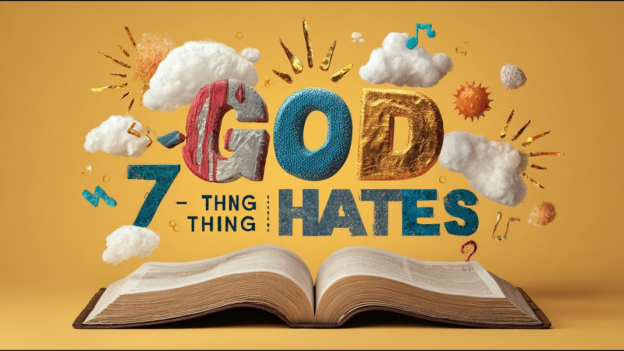 The 7 THINGS GOD HATES and You Need to Know. - YouTube