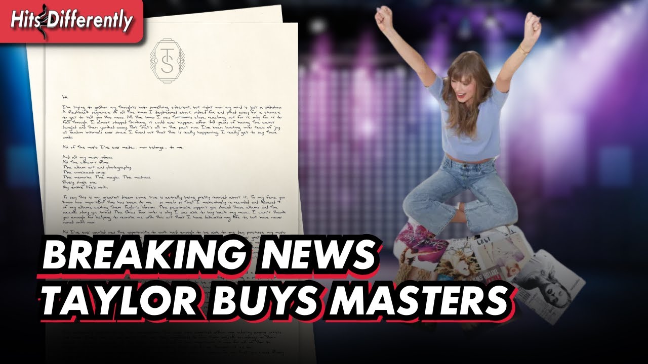 BREAKING NEWS: TAYLOR SWIFT NOW OWNS ALL HER MASTERS!!!! - YouTube
