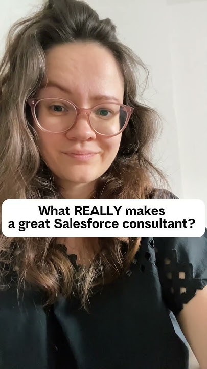 What Makes A Great Salesforce Consultant Admin Salesforceadmin Free Webinar In Description