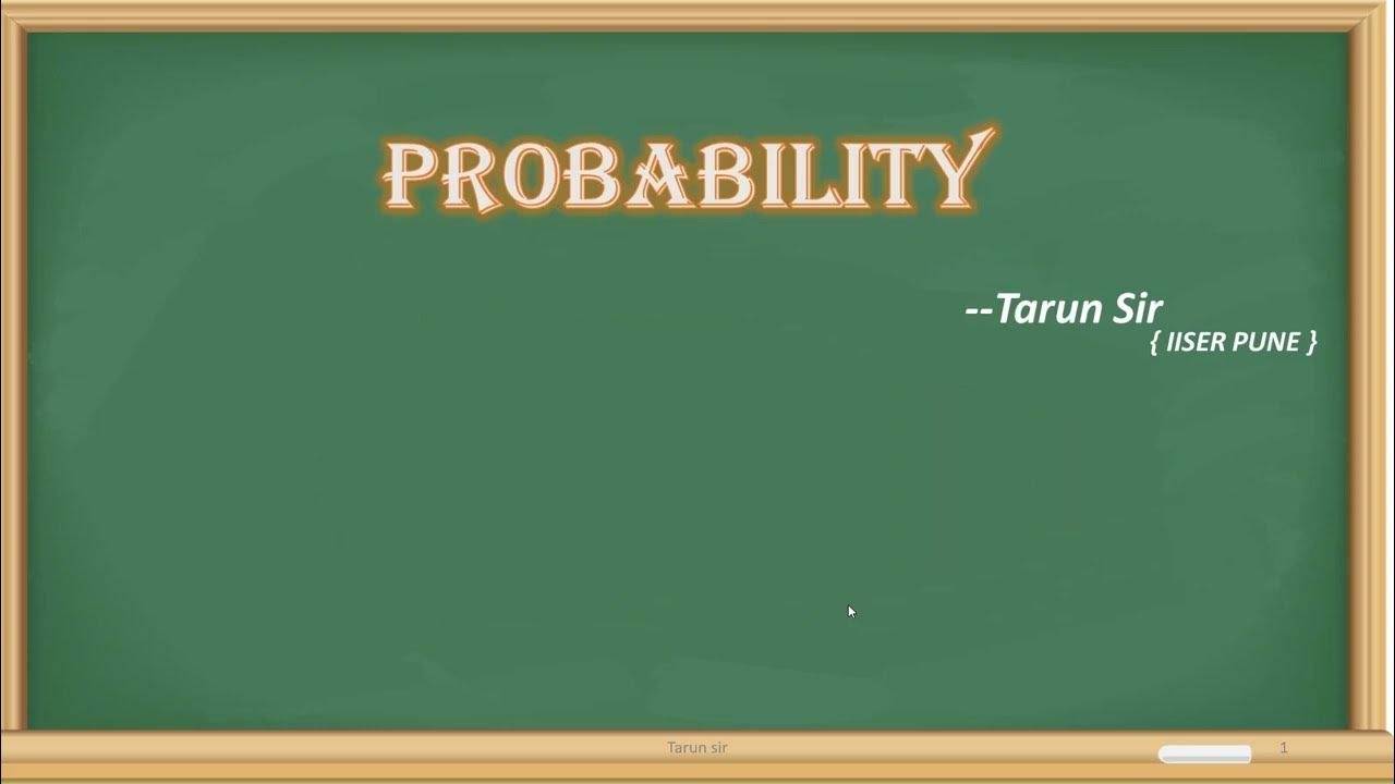Introduction to Probability | Exponential Random Variable | Variance | Poisson Random Variable ...