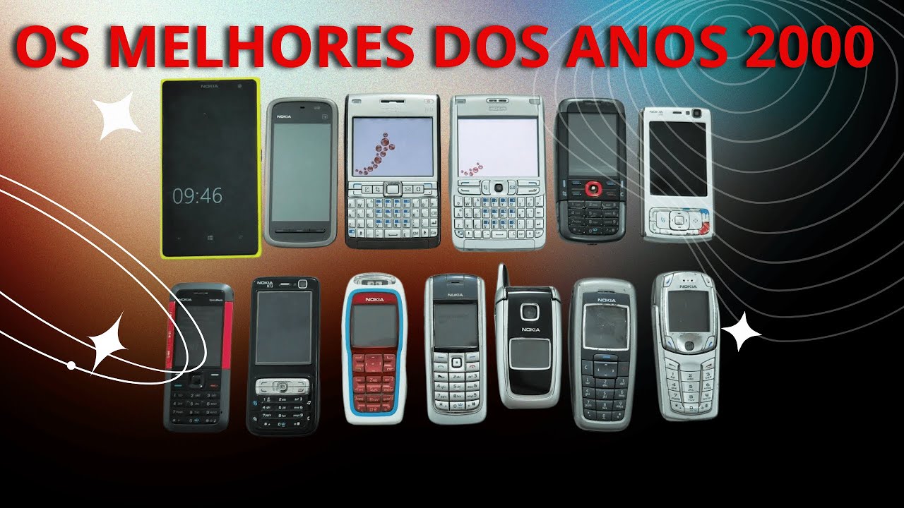 O Expert em Tecnologia Revela os Melhores Celulares dos Anos 2000 - YouTube