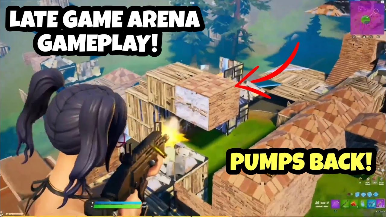 Late Game Arena Is BACK! (GAMEPLAY, PUMPS, NEW MAP + EVERYTHING NEW ...