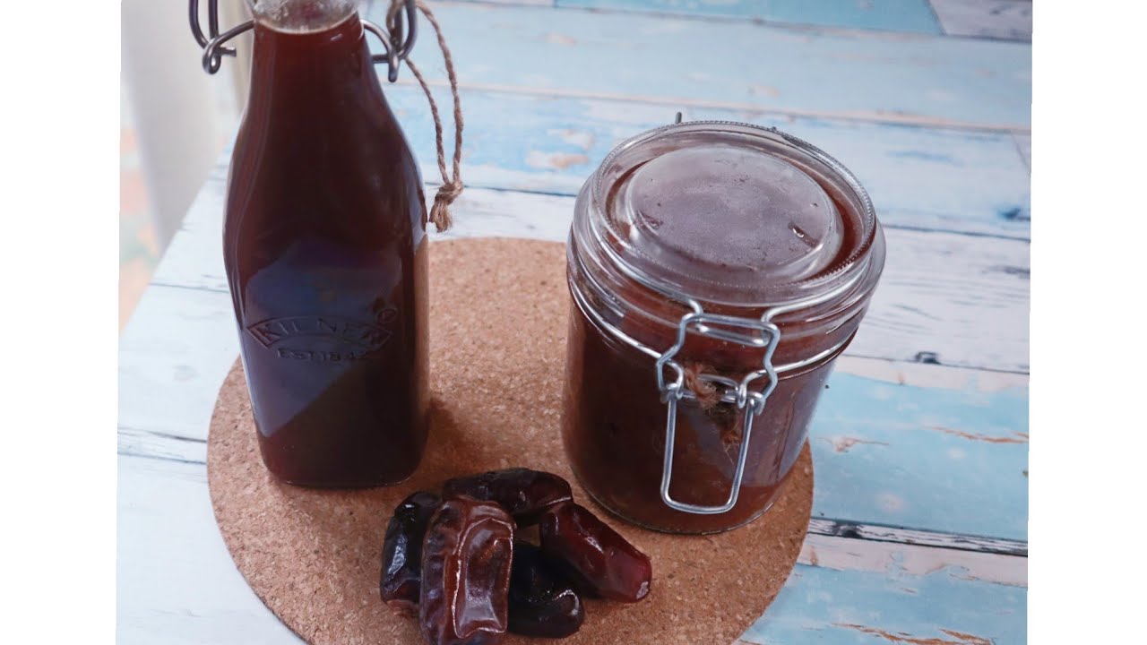 HOW TO MAKE DATE SYRUP AND DATE JAM - YouTube