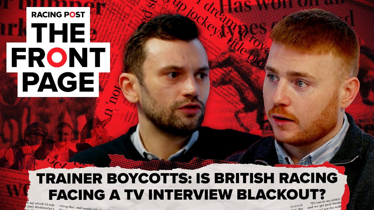 Is British racing facing a TV interview blackout? | The Front Page ...